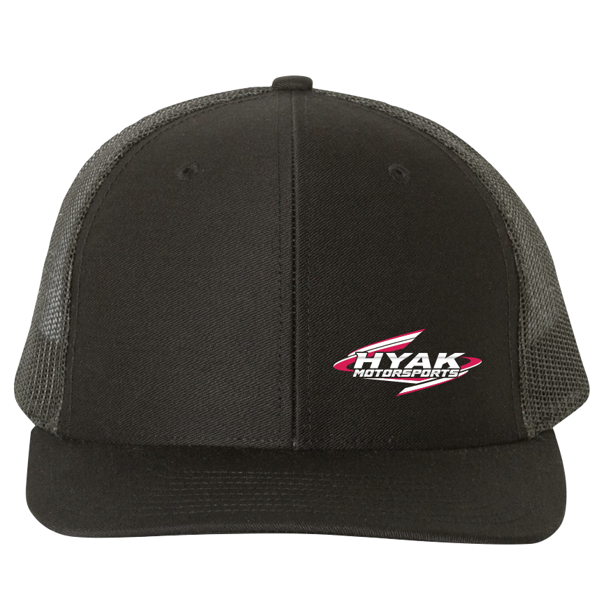 Black Corner Traditional Logo – HYAK Motorsports